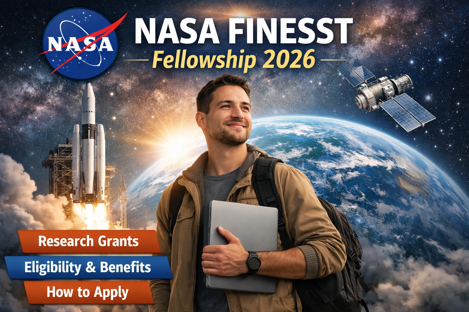 NASA FINESST Fellowship 2026: Higher Studies Students Research Grant ...